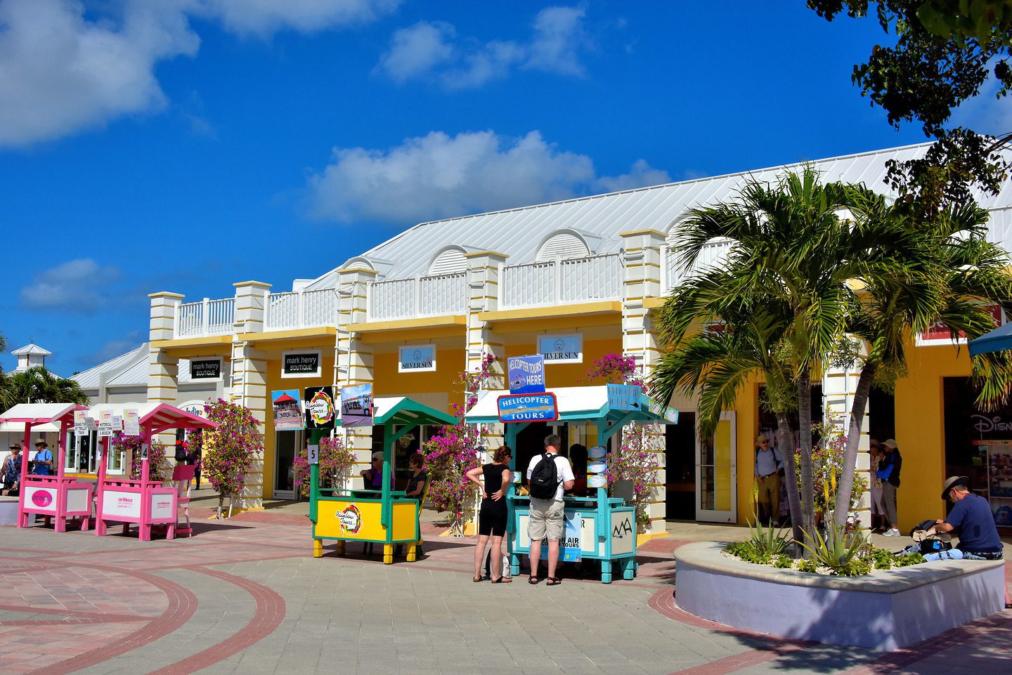Shopping at Cruise Center in Grand Turk, Turks and Caicos Islands ...